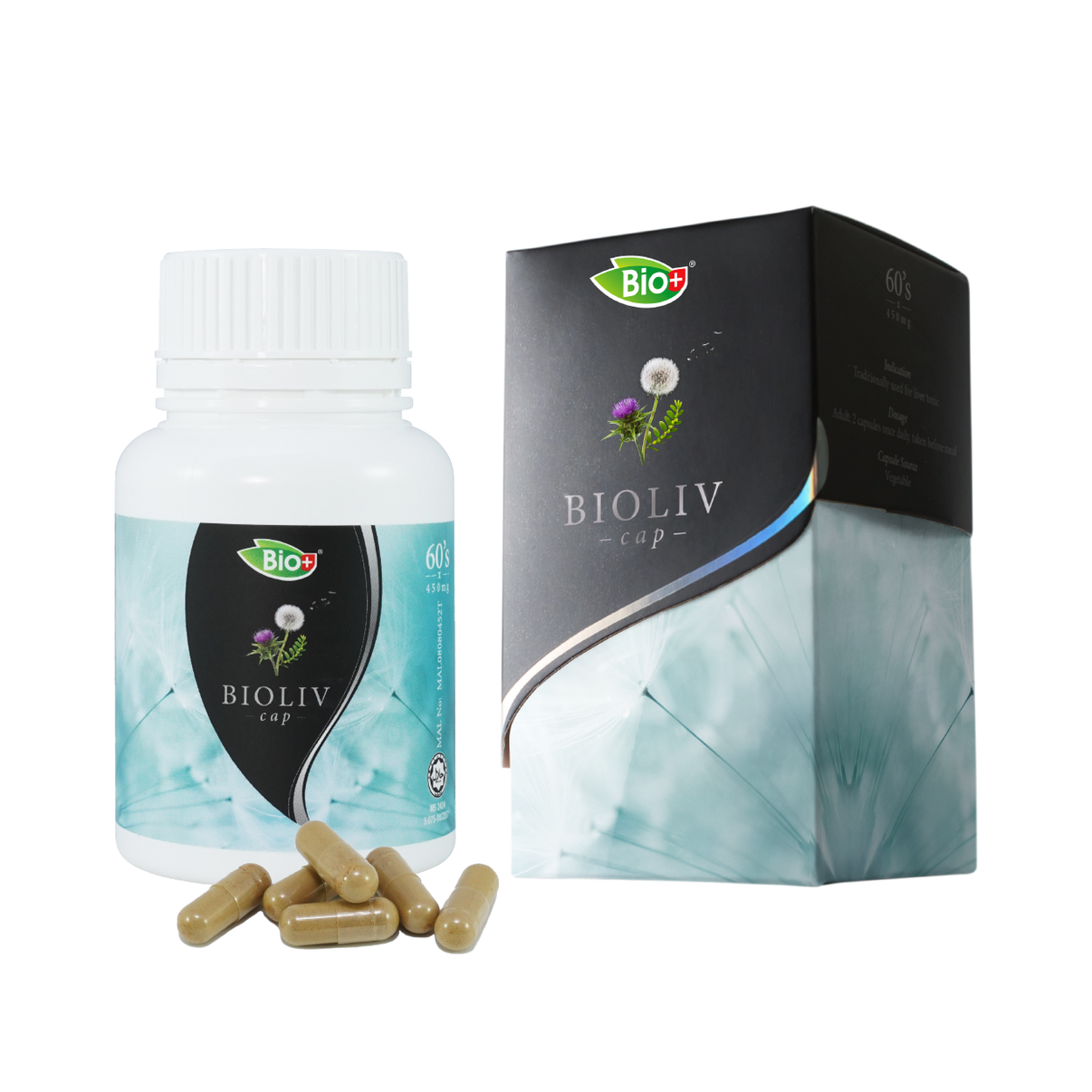 BioPlus Bio Liv Cap 450mg (60 vege capsules) – Admiral HB